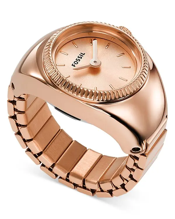 Fossil 22mm Ring Watch - Rose Gold