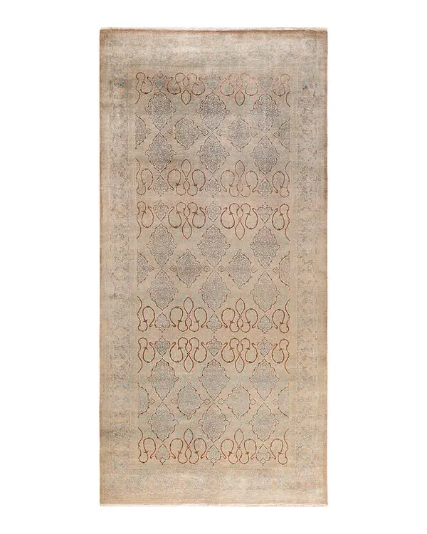Bloomingdale'S Mogul M1567 Runner Area Rug, 6'1 X 12'9 - Brown