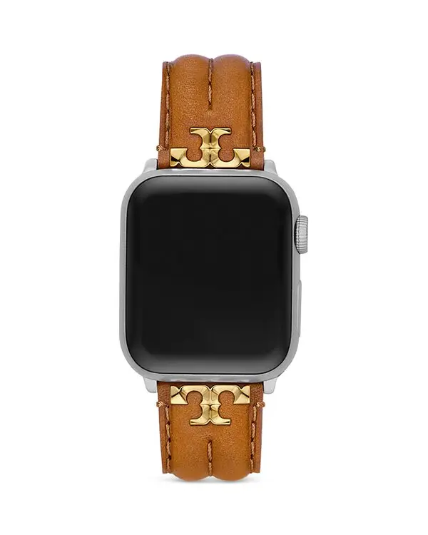 Tory Burch Kira Apple Watch Strap - Brown