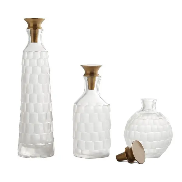 ARTERIORS Macklin Decanters, Set Of 3 - White