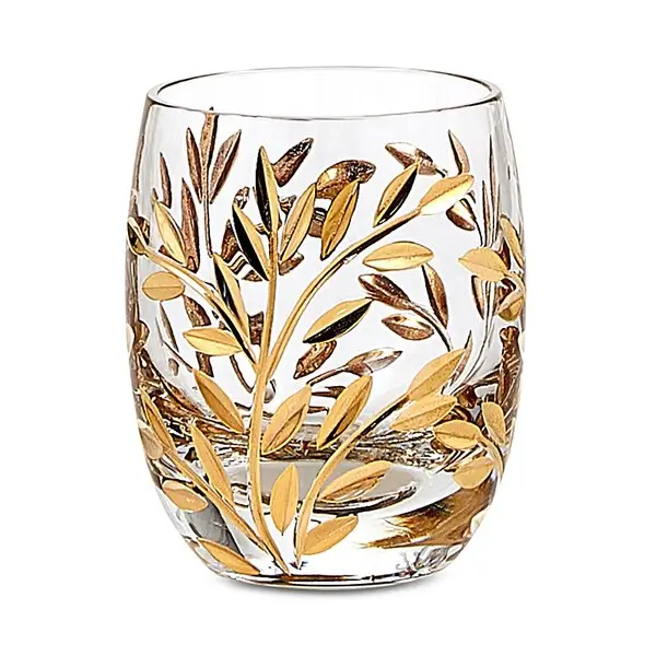 LABRAZEL Vine Tumbler - Clear/gold