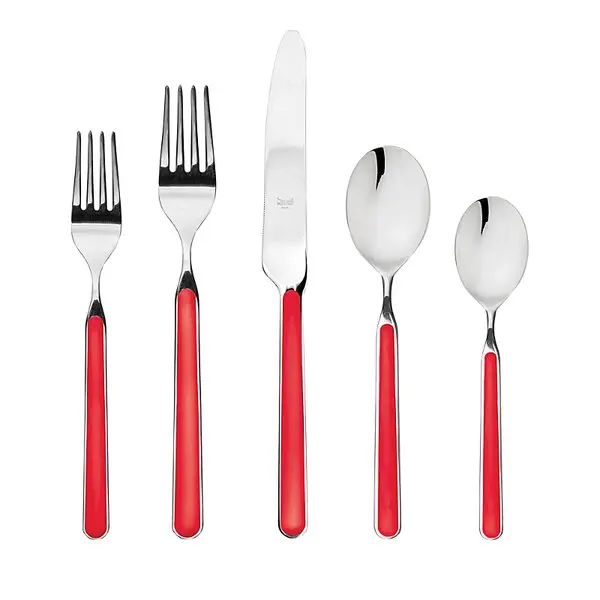 MEPRA Fantasia 20-piece Flatware Set - Red