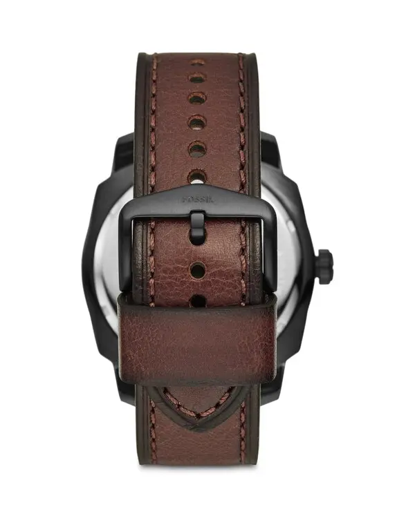 Fossil 49mm Machine Strap Watch - Brown