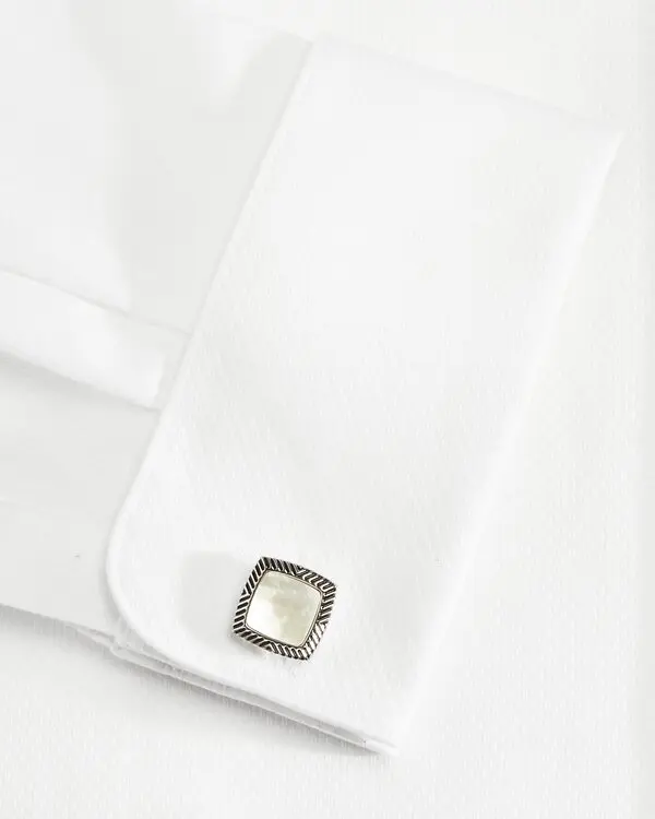 LINK UP Square Cufflinks