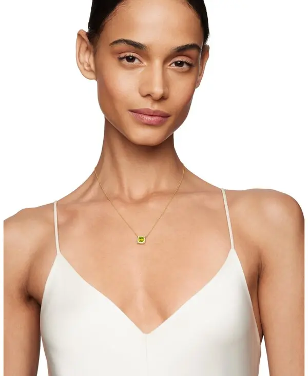 David Yurman Petite Chatelaine Pendant Necklace - Peridot
