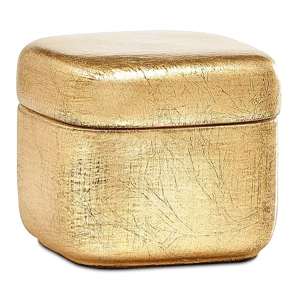 LABRAZEL Ava Gold Tone Canister - Gold Leaf