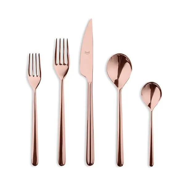 MEPRA Linea Bronzo 5-piece Place Setting - Rose Gold