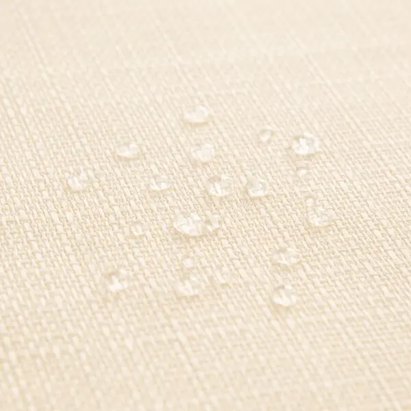 ELRENE HOME FASHIONS Laurel Solid Texture Water And Stain Resistant Tablecloth, 60 X 144 - Ivory