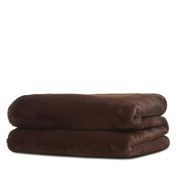 Apparis Brady Throw - Espresso