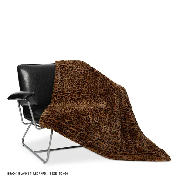 Apparis Brady Throw - Leopard
