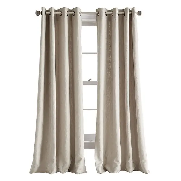 Dkny Avenue 84 X 50 Grommet Curtain Panel - Linen