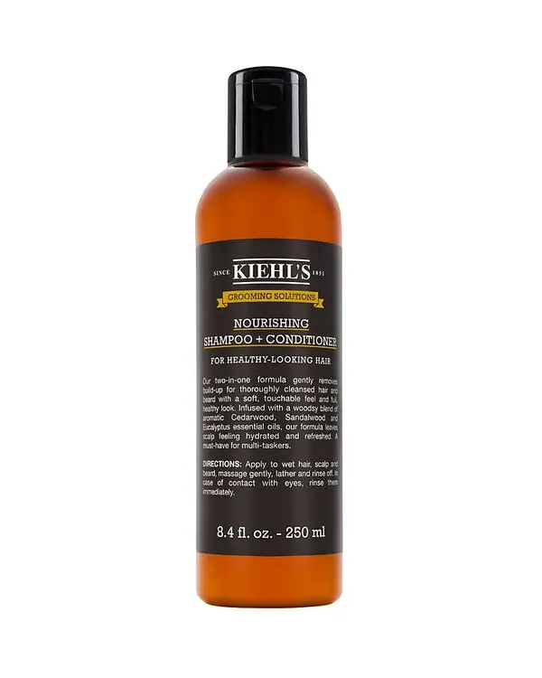 KIEHL'S SINCE 1851 Nourishing Shampoo + Conditioner 8.4 Oz - No Color