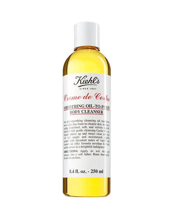 KIEHL'S SINCE 1851 Creme De Corps Smoothing Oil-to-foam Body Cleanser 8.4 Oz - No Color