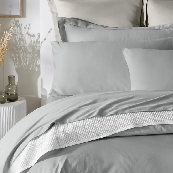BOLL & BRANCH Flannel Sheet Set, King With Standard Pillowcases - Shore