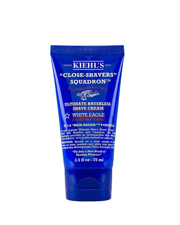 KIEHL'S SINCE 1851 Close-shavers Squadron Ultimate Brushless Shave Cream, White Eagle 2.5 Oz - No Color