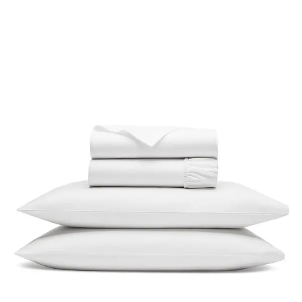 BOLL & BRANCH Flannel Sheet Set, Twin Xl - White