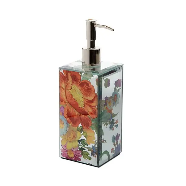MACKENZIE-CHILDS Flower Market Reflections Pump Dispenser