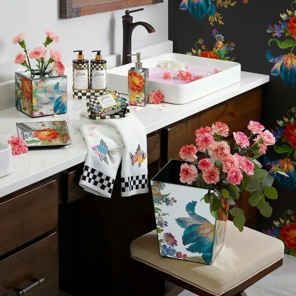 MACKENZIE-CHILDS Flower Market Reflections Pump Dispenser