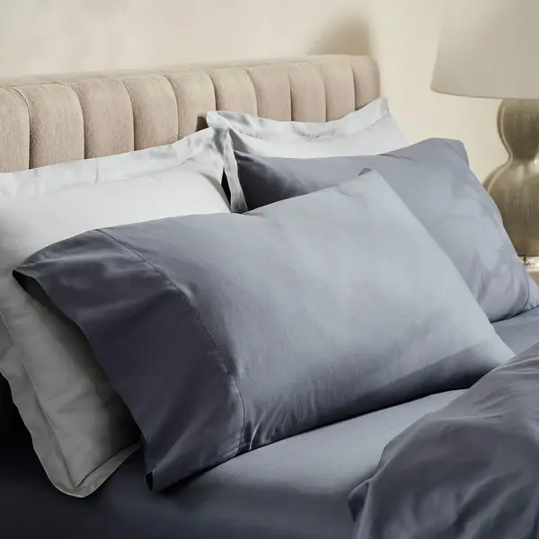 BOLL & BRANCH Percale Hemmed Sheet Set, Queen - Mineral