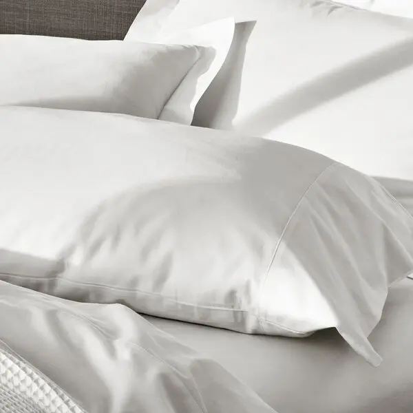 BOLL & BRANCH Percale Hemmed Sheet Set, Queen - White