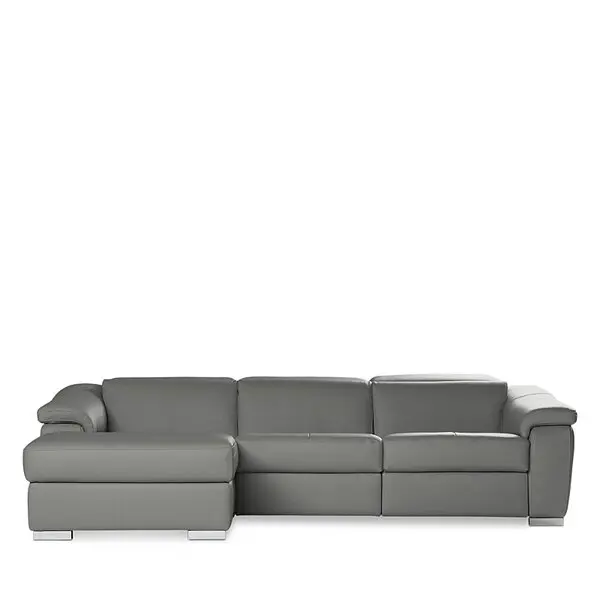 GIUSEPPE NICOLETTI 3 Piece Catania Motion Sectional - Torello Visone
