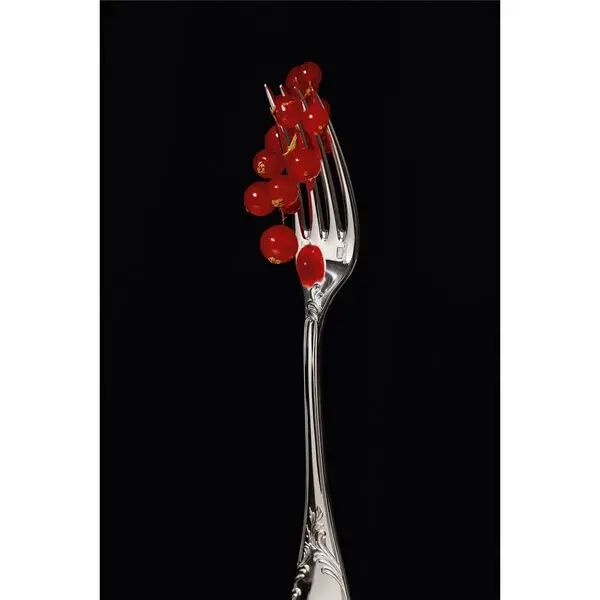 Christofle Marly Silverplate Dinner Fork - Silver