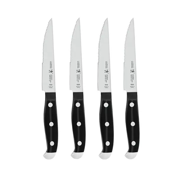 HENCKELS Statement 4-piece Steak Knife Set - Silver