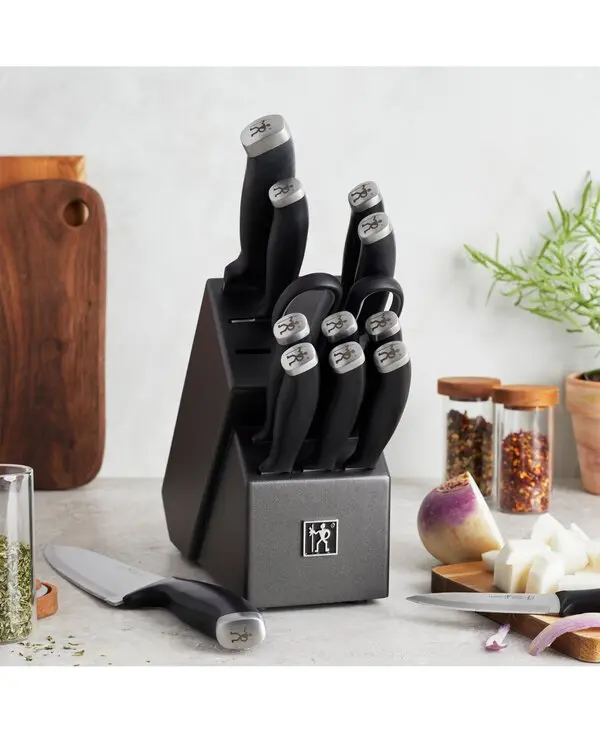 HENCKELS Silvercap 14-piece Knife Block Set
