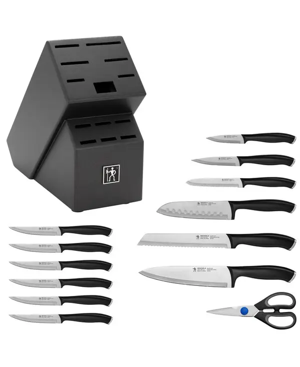 HENCKELS Silvercap 14-piece Knife Block Set
