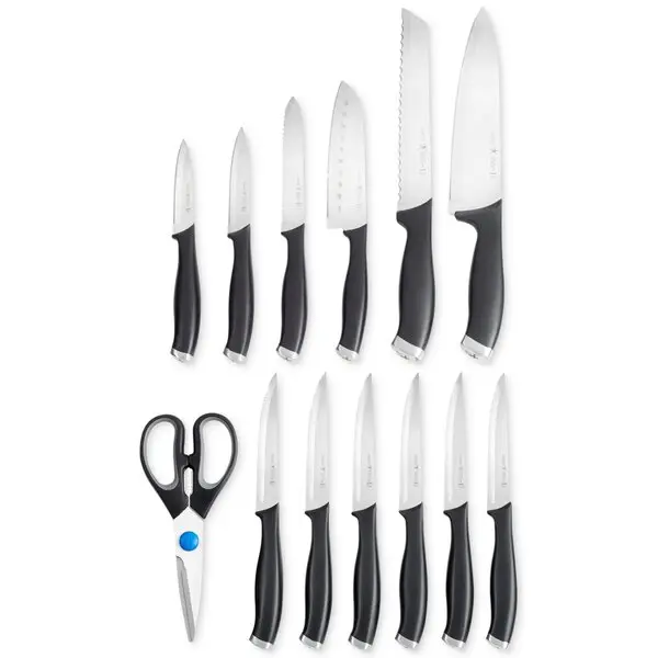 HENCKELS Silvercap 14-piece Knife Block Set