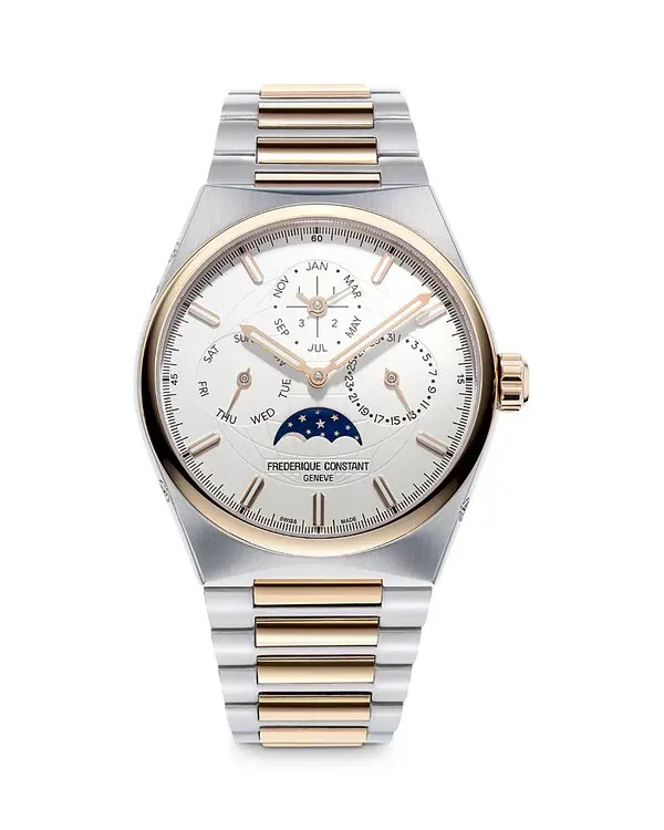 FREDERIQUE CONSTANT Highlife Perpetual Calendar Manufacture Watch - Silver