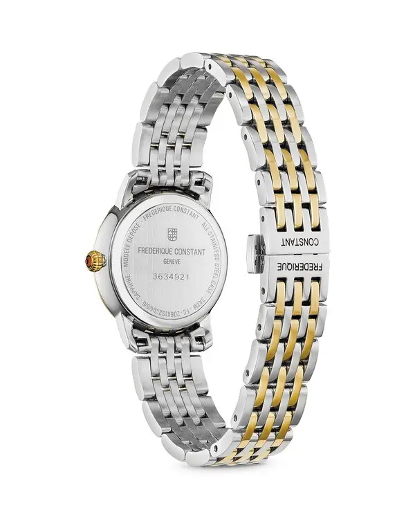 FREDERIQUE CONSTANT Slimline 30mm Watch - White