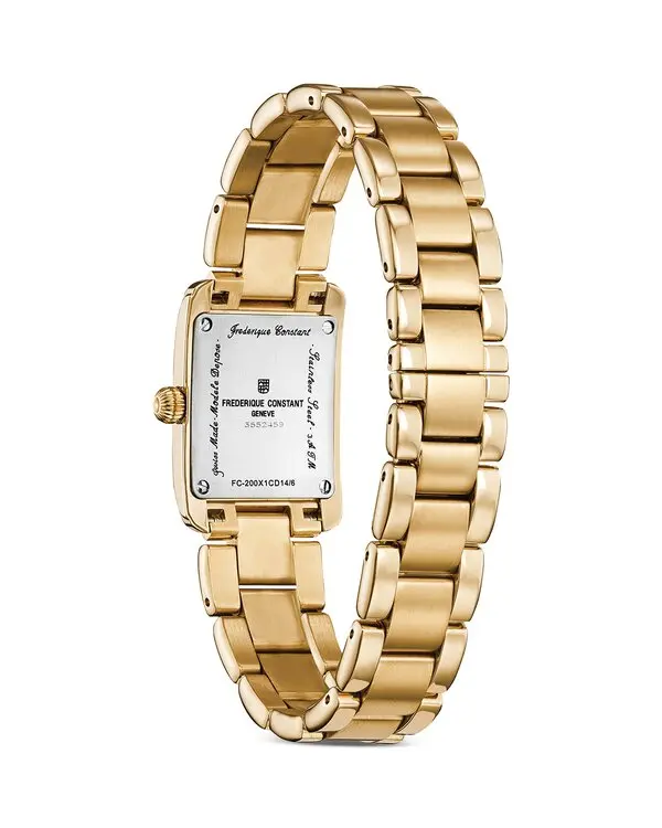 FREDERIQUE CONSTANT Carree 23mm Watch - White/gold