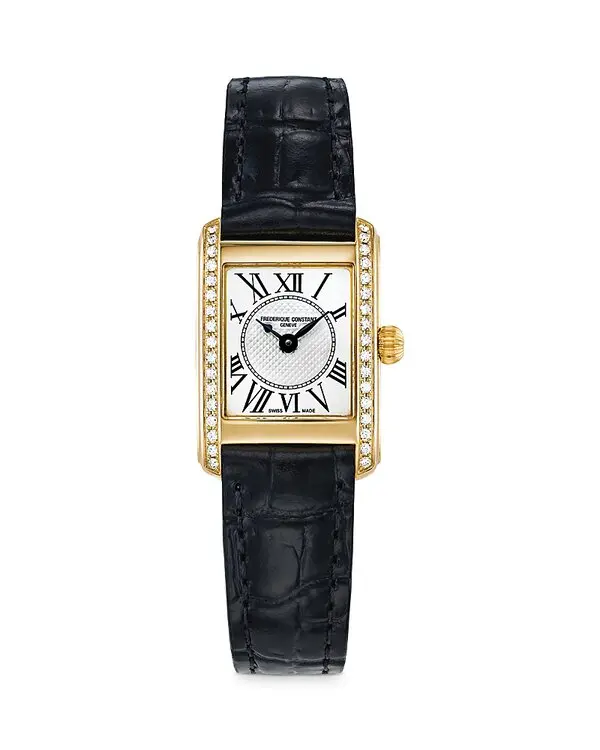 FREDERIQUE CONSTANT Carree 23mm Watch - Black