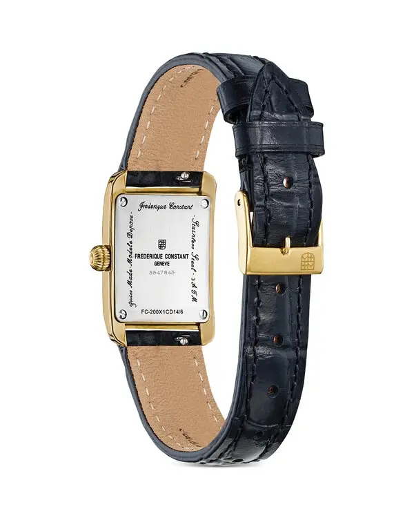 FREDERIQUE CONSTANT Carree 23mm Watch - Black
