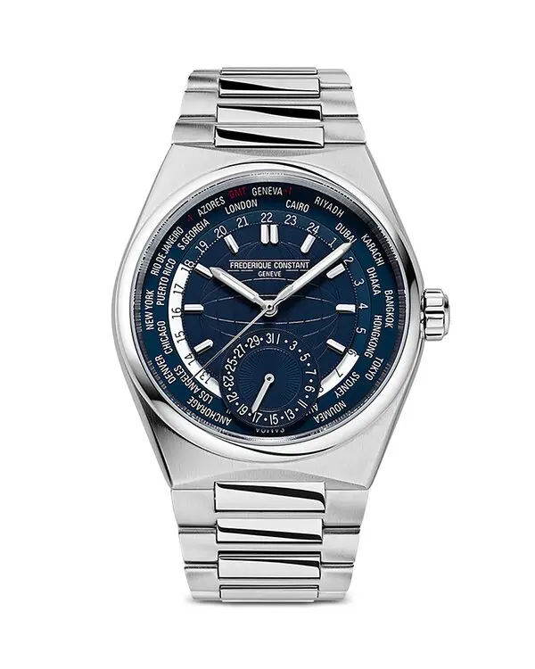 FREDERIQUE CONSTANT Highlife 41mm Watch - Blue/silver