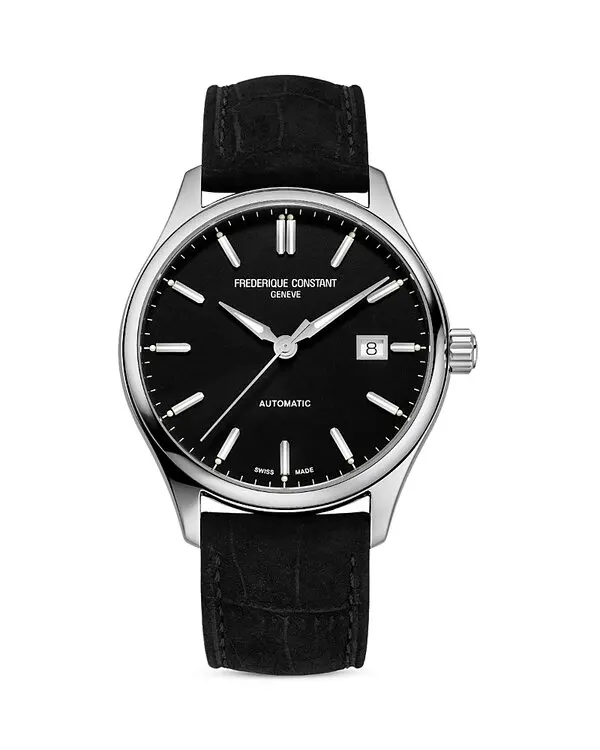 FREDERIQUE CONSTANT Classics Watch, 40mm - Black