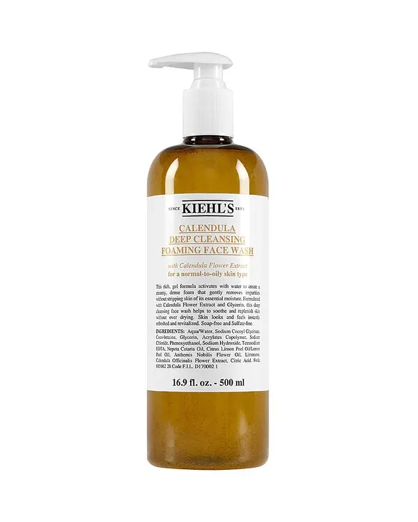 KIEHL'S SINCE 1851 Calendula Deep Cleansing Foaming Face Wash 16.9 Oz - No Color