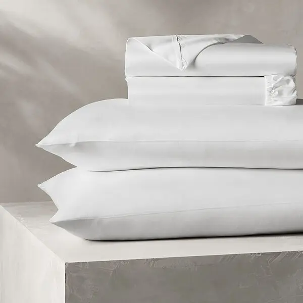BOLL & BRANCH Reserve Sheet Set, King With Standard Pillowcases - White