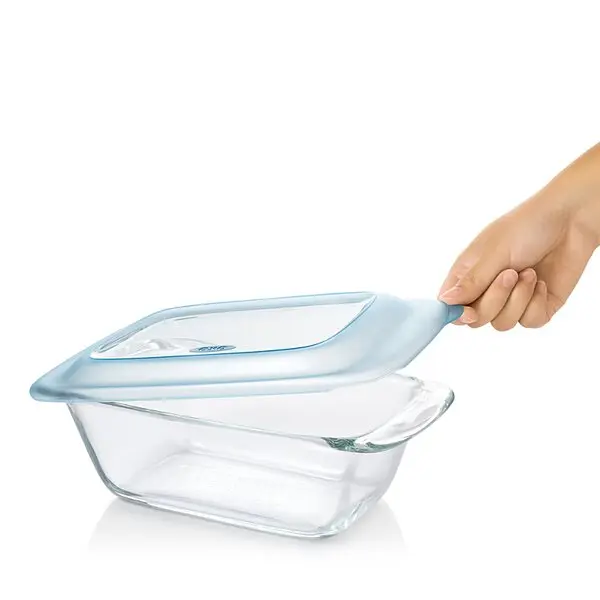 OXO Lidded 1.6-quart Glass Loaf Pan - No Color