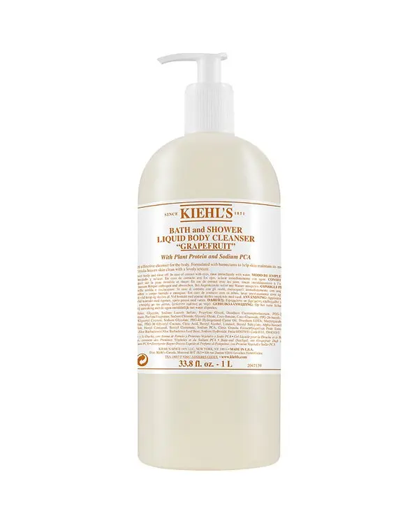 KIEHL'S SINCE 1851 Bath & Shower Liquid Body Cleanser In 33.8 Oz - Grapefruit