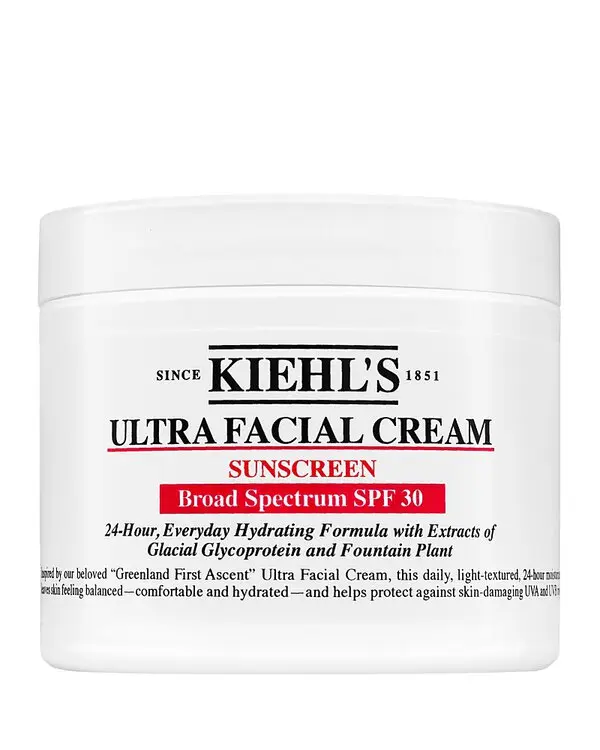 KIEHL'S SINCE 1851 Ultra Facial Cream Sunscreen Spf 30 4.2 Oz - No Color