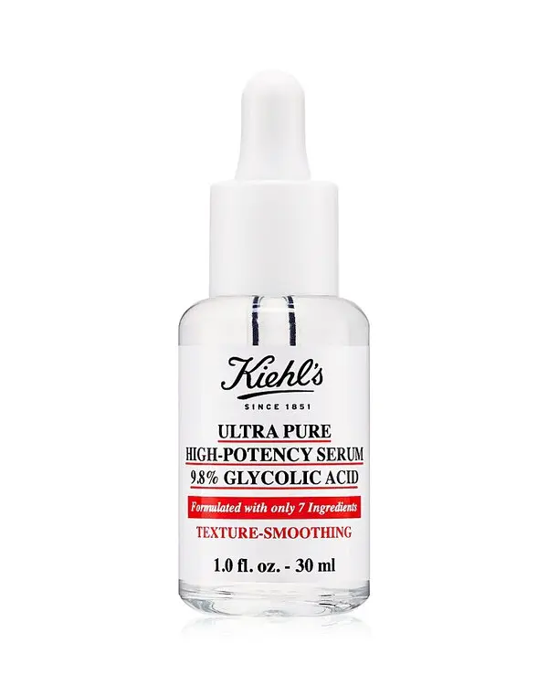 KIEHL'S SINCE 1851 Ultra Pure High-potency Serum 9.8% Glycolic Acid 1 Oz - No Color