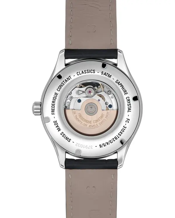 FREDERIQUE CONSTANT Classic Heartbeat Watch, 40mm - Gray/black