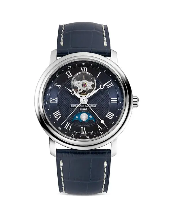FREDERIQUE CONSTANT Classics Moonphase 40mm Watch - Blue