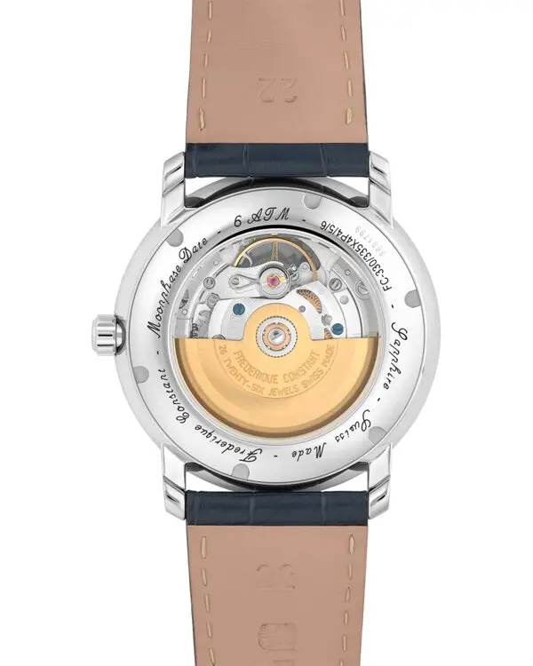 FREDERIQUE CONSTANT Classics Moonphase 40mm Watch - Blue