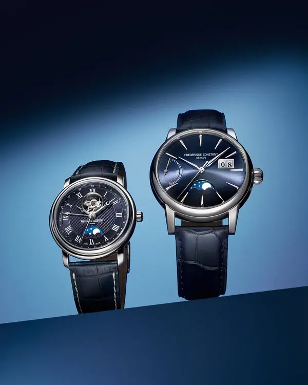FREDERIQUE CONSTANT Classics Moonphase 40mm Watch - Blue