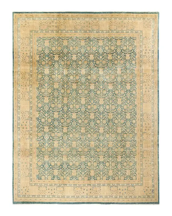 Bloomingdale'S Mogul M1340 Area Rug, 9'1 X 11'10 - Teal
