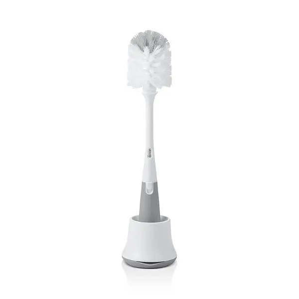 OXO Tot Bottle Brush And Stand - Gray