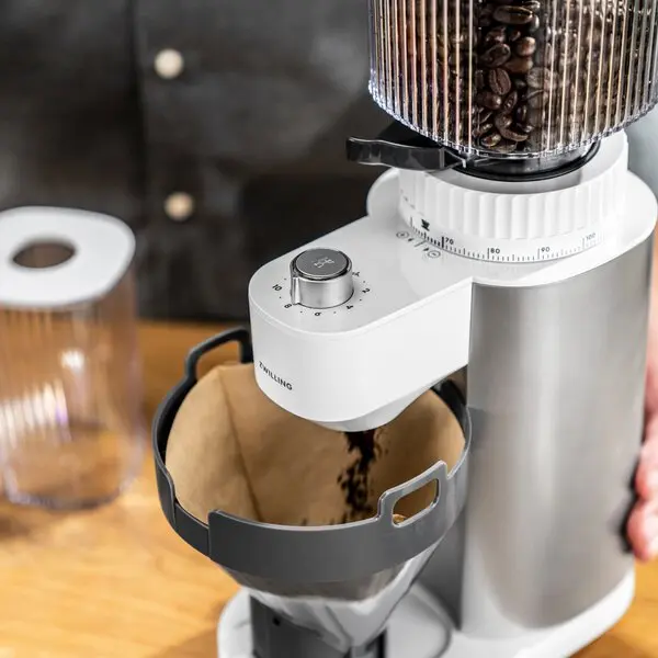 ZWILLING Enfinigy Coffee Bean Grinder - Silver